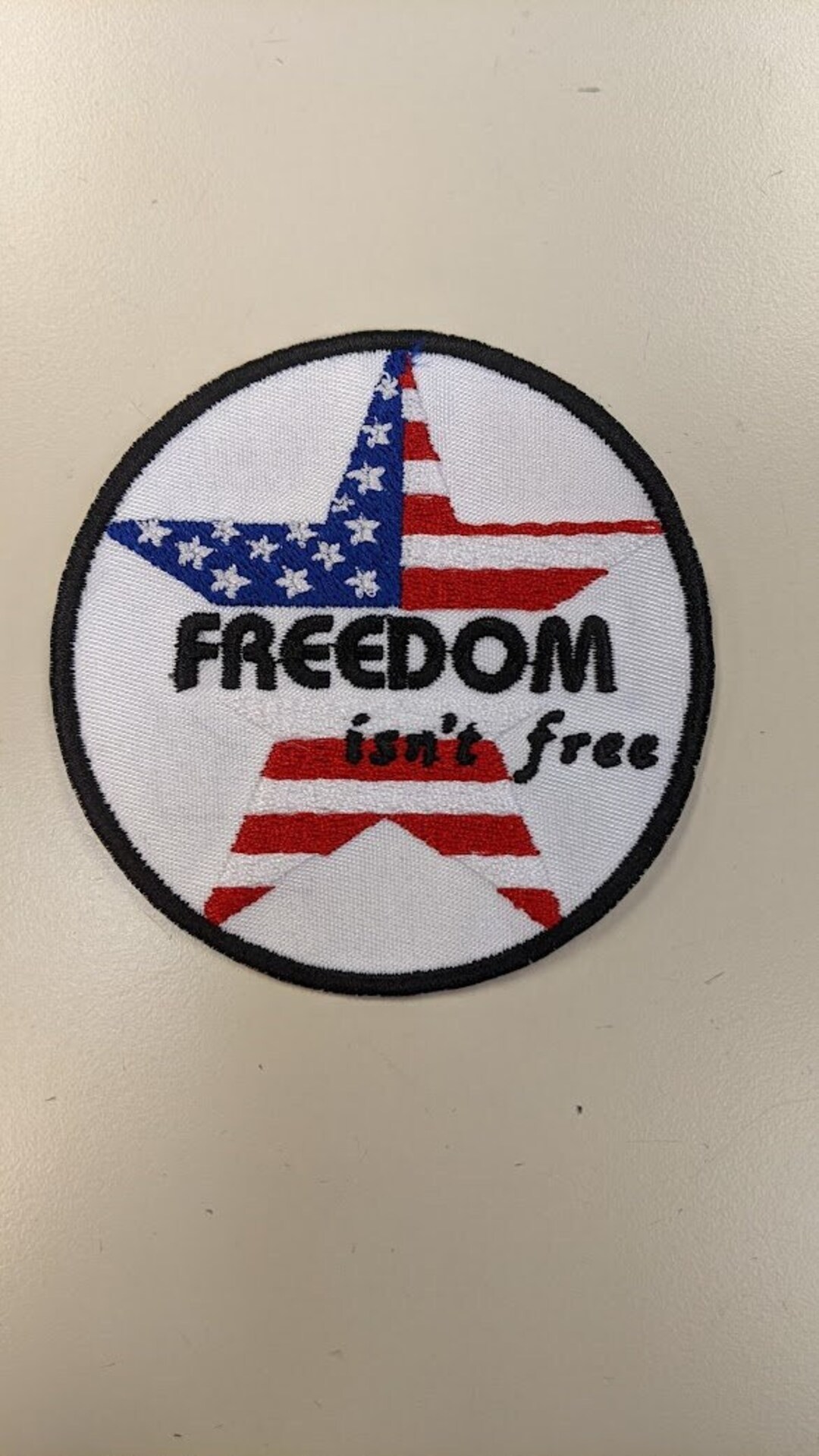 Patriotic American Freedom Patch - Etsy