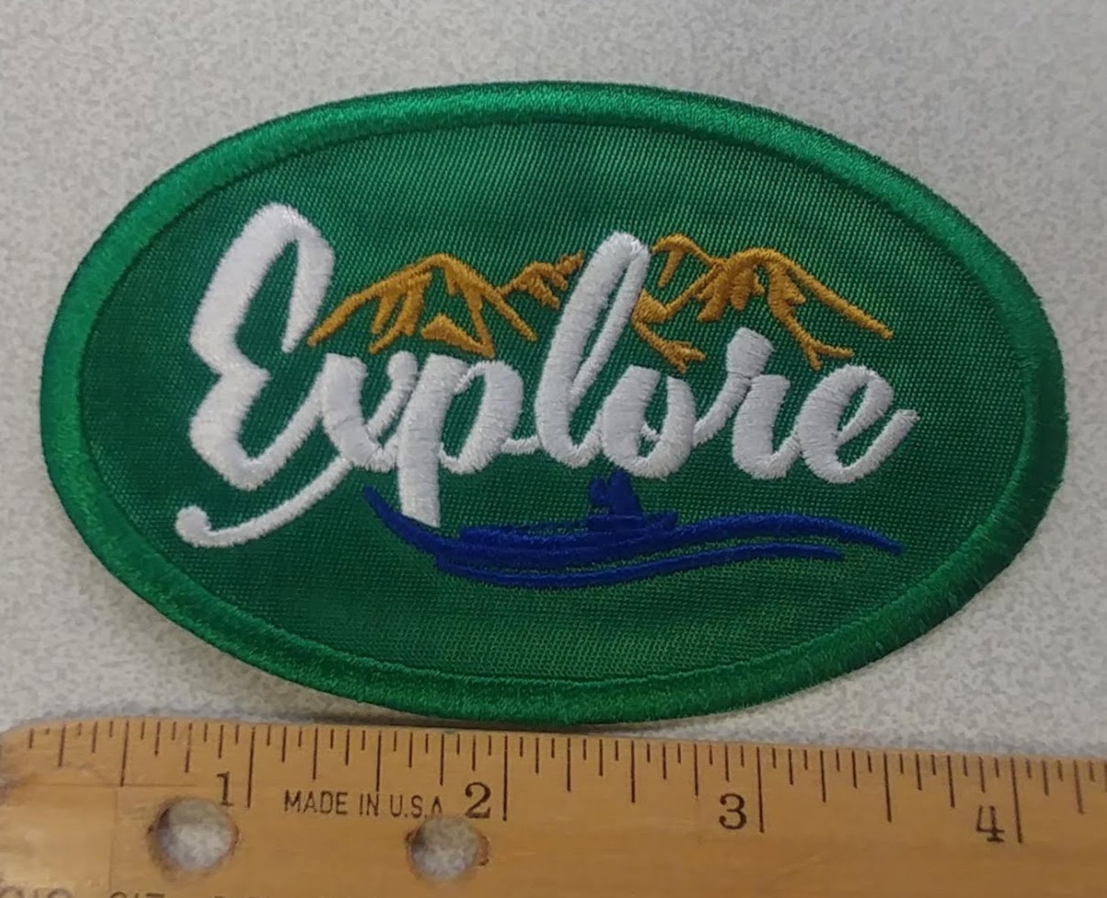 Explore Adventurer Embroidered Patch | Etsy