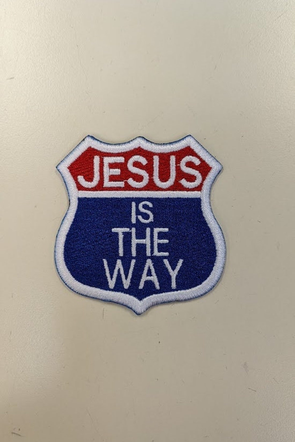 Jesus is the Way Embroidered Patch - Etsy