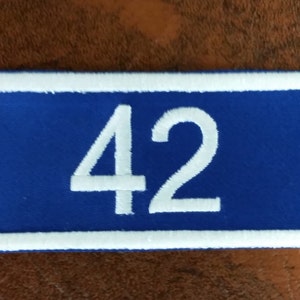 Geeky Embroidered Patch, 42 Iron on Patch, Answer to Universe Patch - Etsy