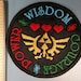 Wisdom Power Courage Embroidered Patch, Gamers Iron on Patch - Etsy