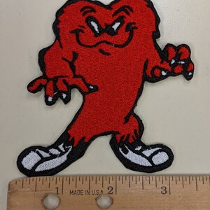 Hairy Cartoon Monster Patch - Etsy