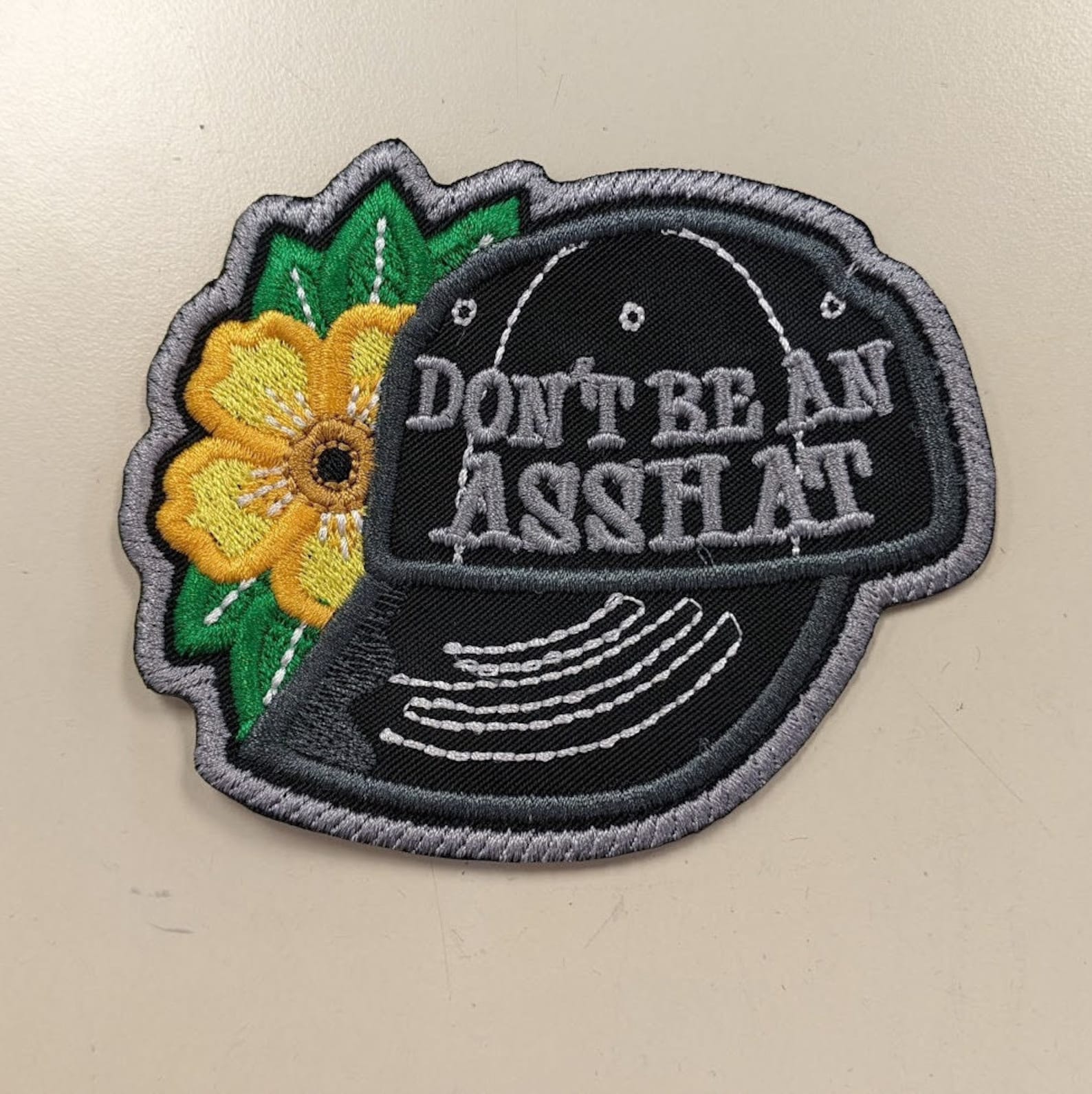 Don't Be an Asshat Embroidered Patch - Etsy