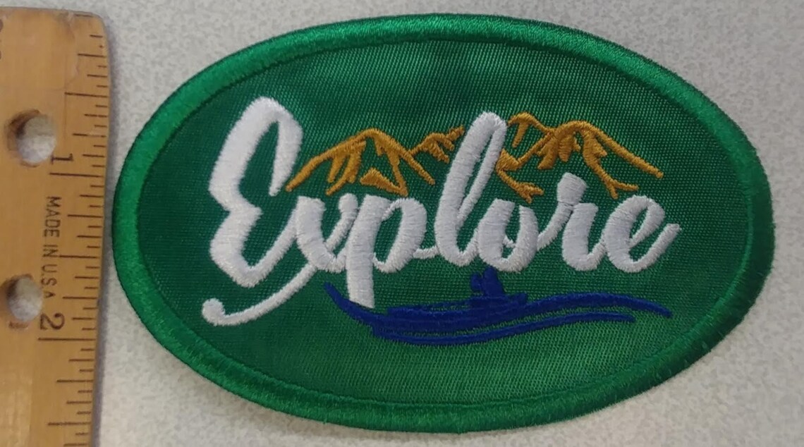 Explore Adventurer Embroidered Patch - Etsy