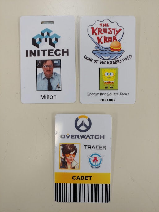 Personalized ID Badges, Cosplay IDs, Customized ID Badge, Plastic pvc ... Personalized ID Badges, Cosplay IDs, Customized ID Badge, Plastic pvc ...
