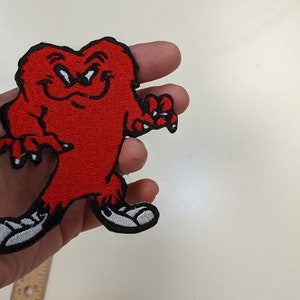 Hairy Cartoon Monster Patch - Etsy