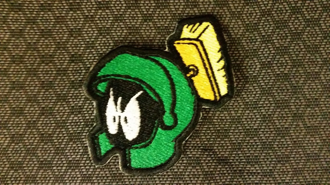 Cartoon Alien Embroidered Patch Space Cartoon Character | Etsy