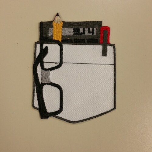 Nerd Pocket Patch Quick Costume Accessory Patch Geeks Rule - Etsy