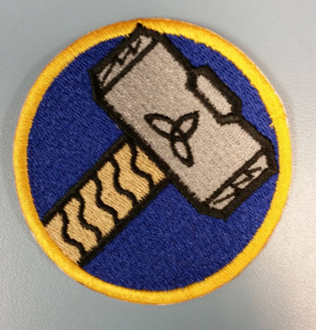 Embroidered Superhero Patch, Superhero Hammer Iron on Patch, Comic Book ...