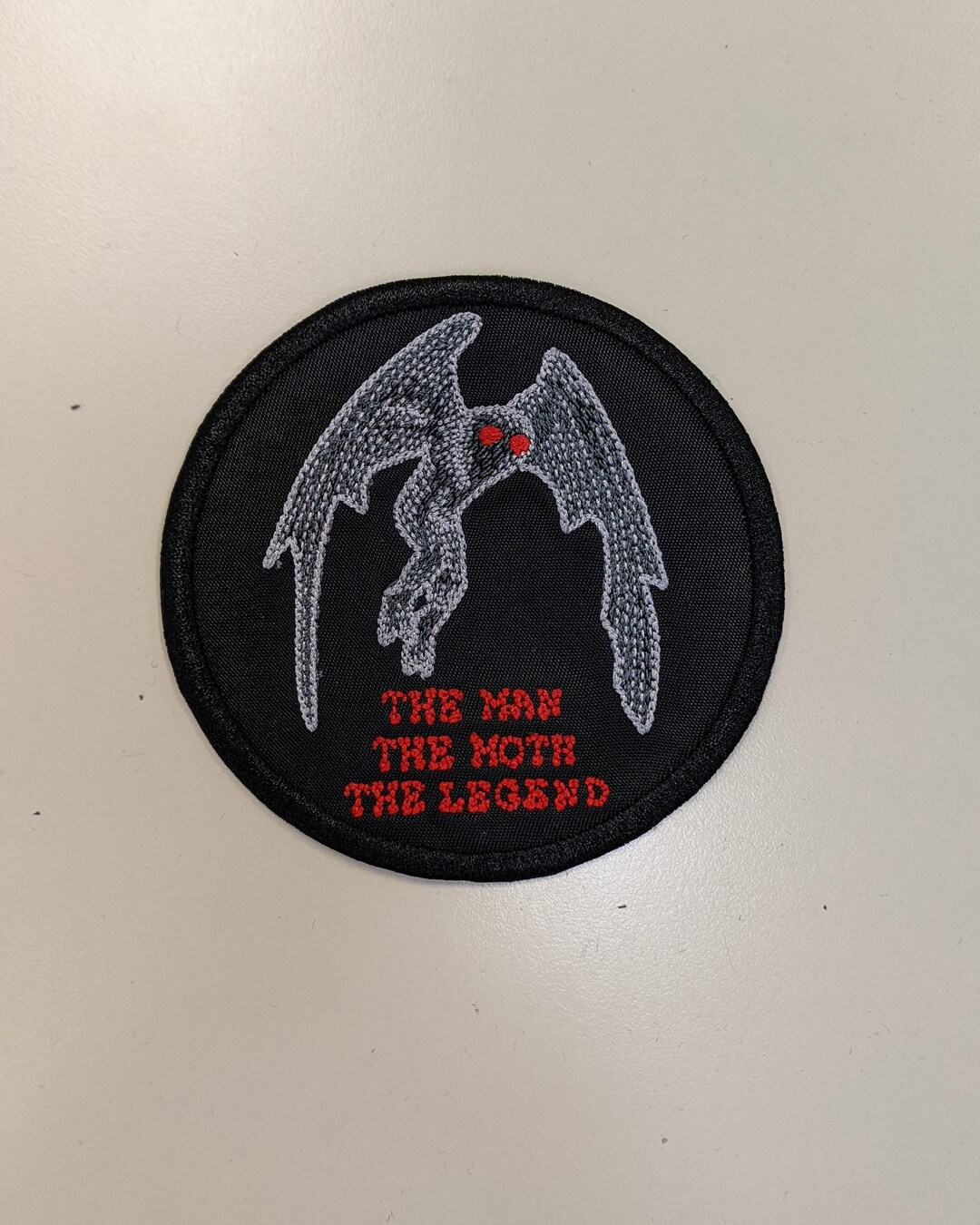 Mothman Embroidered Patch - Etsy