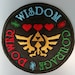 Wisdom Power Courage Embroidered Patch, Gamers Iron on Patch - Etsy