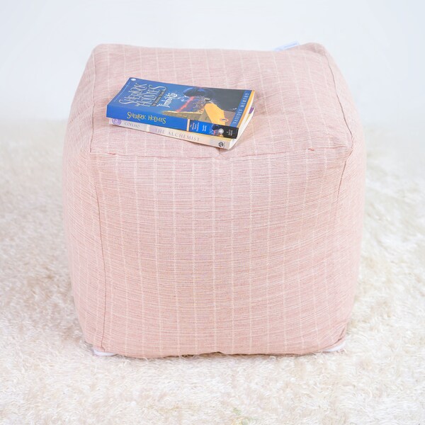 Pink Poufs - Etsy