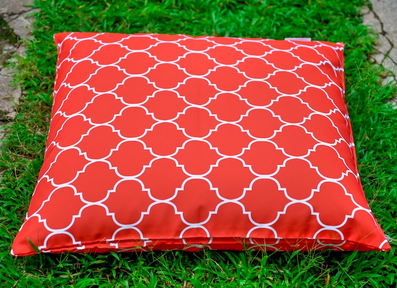 Extra LARGE Floor Cushion Cover 35 WATERPROOF OUTDOOR - Etsy