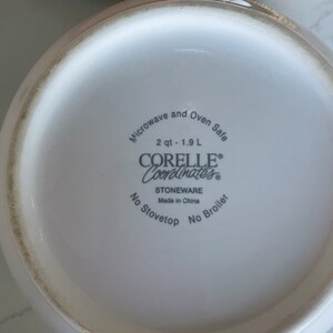 Vintage (1980's) Corelle Coordinates Callaway 2 Qt./1.9 L Mixing ...