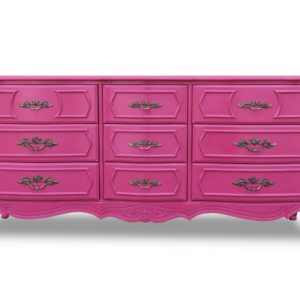 Pink Dresser - Etsy