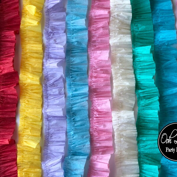 White Ruffled Edge - Etsy