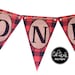 MADE TO ORDER Lumberjack Buffalo Plaid and Burlap Banner Different Text ...