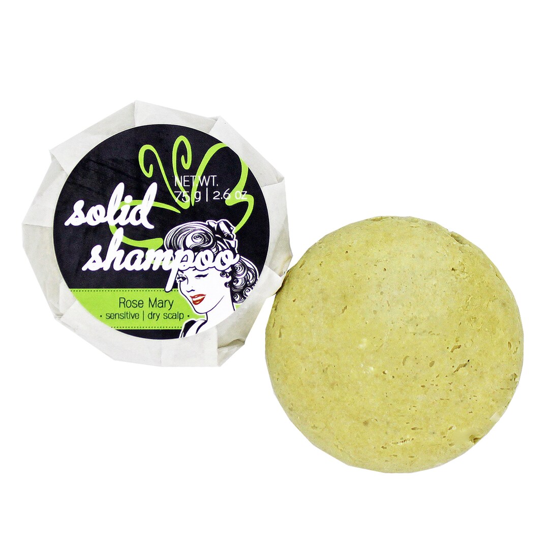 Solid Shampoo "rose Mary" - Solid Shampoo Bar (sulfate-free) | With ...