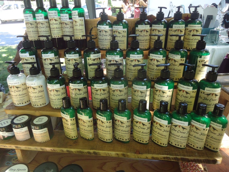 Natural ~ Moisturizing Vegan Hand Face & Body Lotions~ 8 Oz Bottle - Etsy