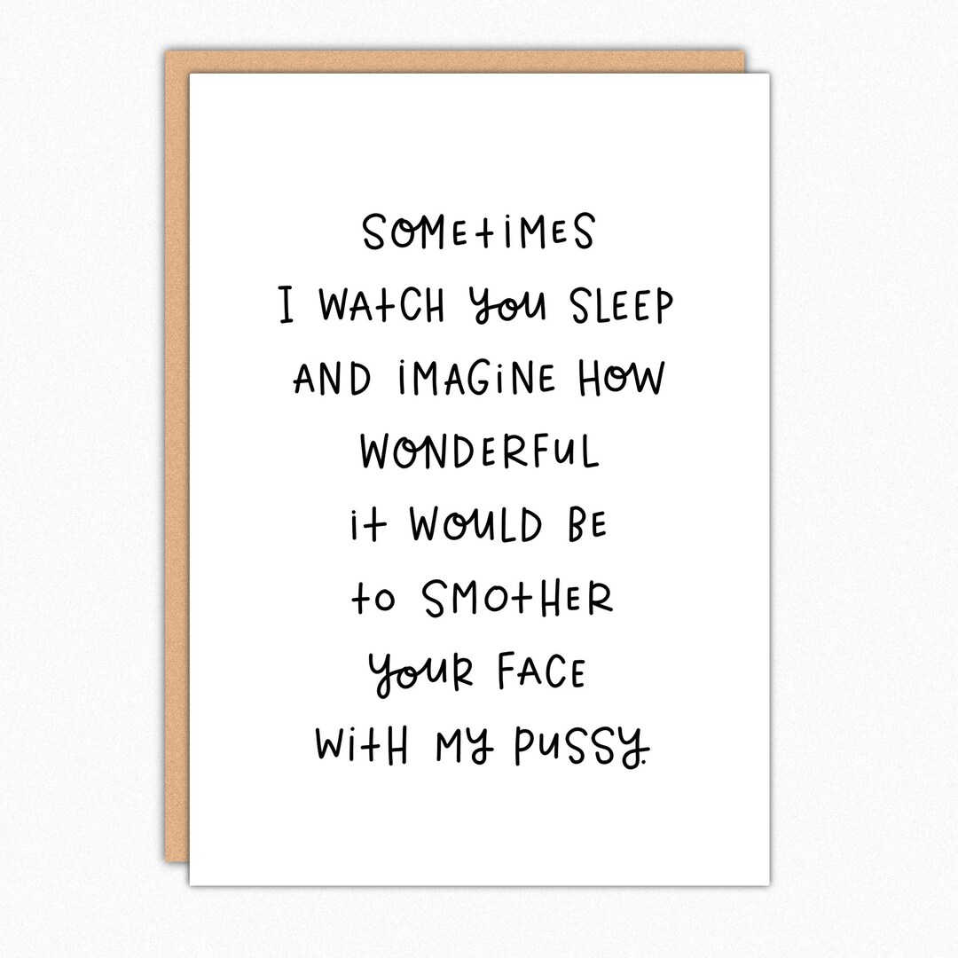 Funny Boyfriend Card | Naughty Dirty Card for Him | Sexy Kinky Adult ...