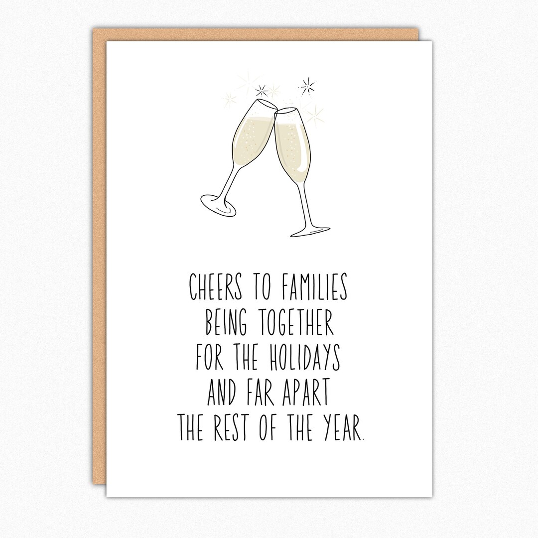 Funny Holiday Card. Cheeky Christmas Card. Rude Christmas Cards. Funny ...