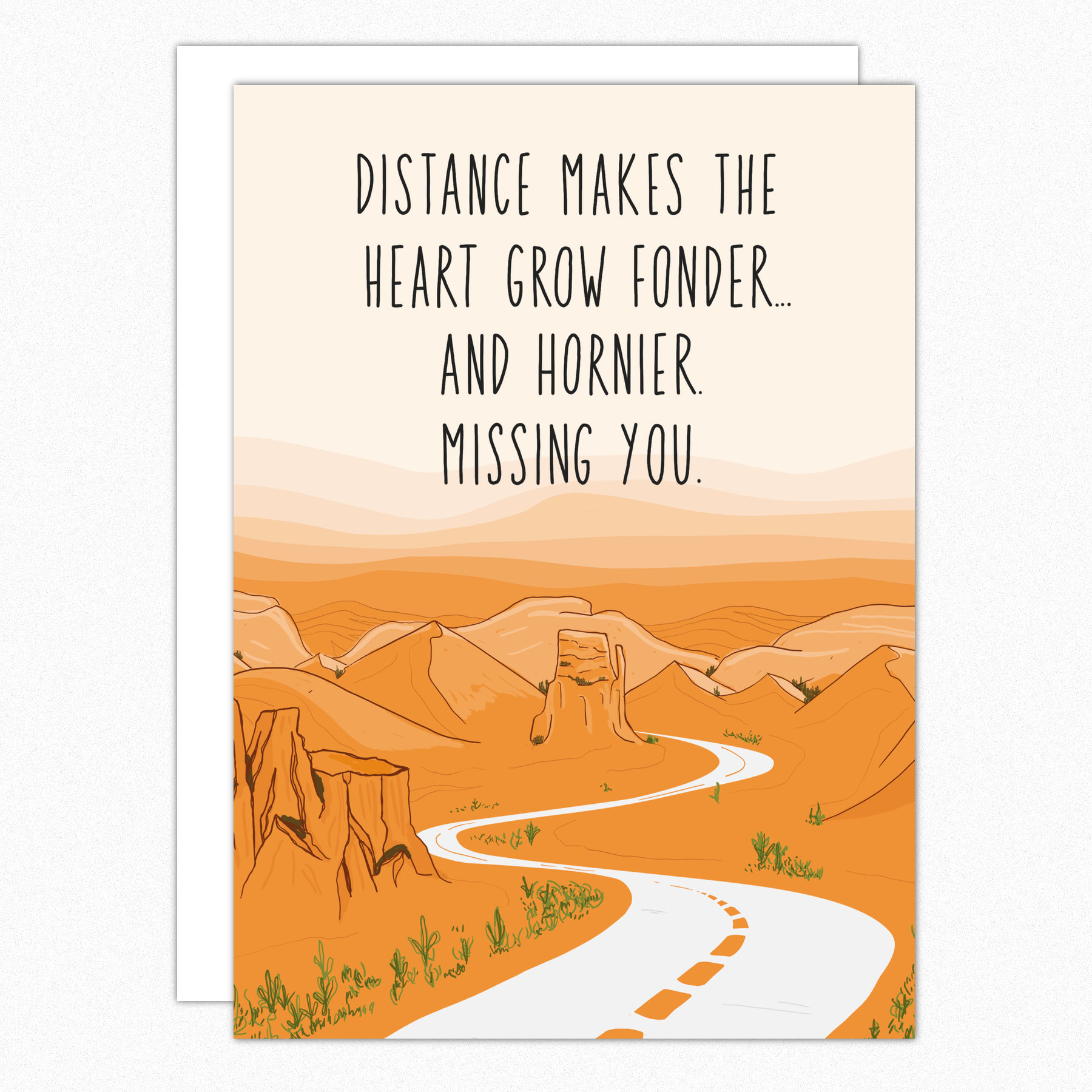 Long Distance Card. Missing You Card for Boyfriend Girlfriend - Etsy