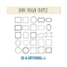 Hand Drawn Doodle Frames. Doodle Borders. Scrapbook Frames. Instant ...