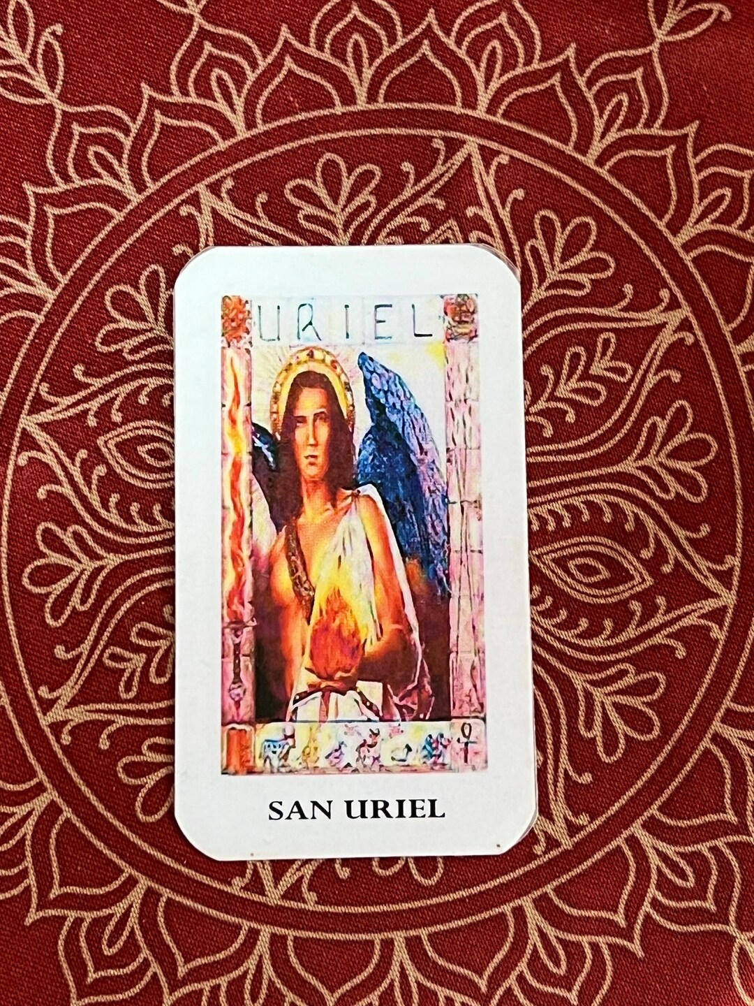 San Uriel 2X3 Wallet Size Laminated Prayer Card En Espanol - Etsy
