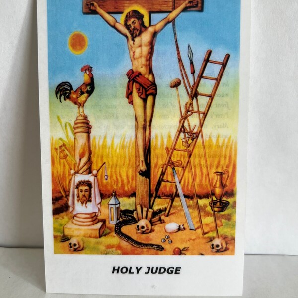 Oracion De Justo Juez - Etsy