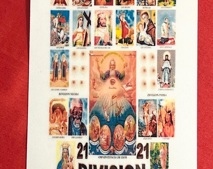 21 Divisions 4x6 Laminated Prayer Card in English - Etsy