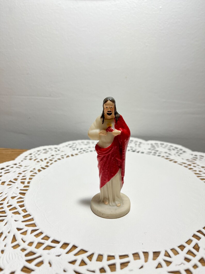 Sacred Heart of Jesus Car Statue Sagrado Corazon De Jesus - Etsy