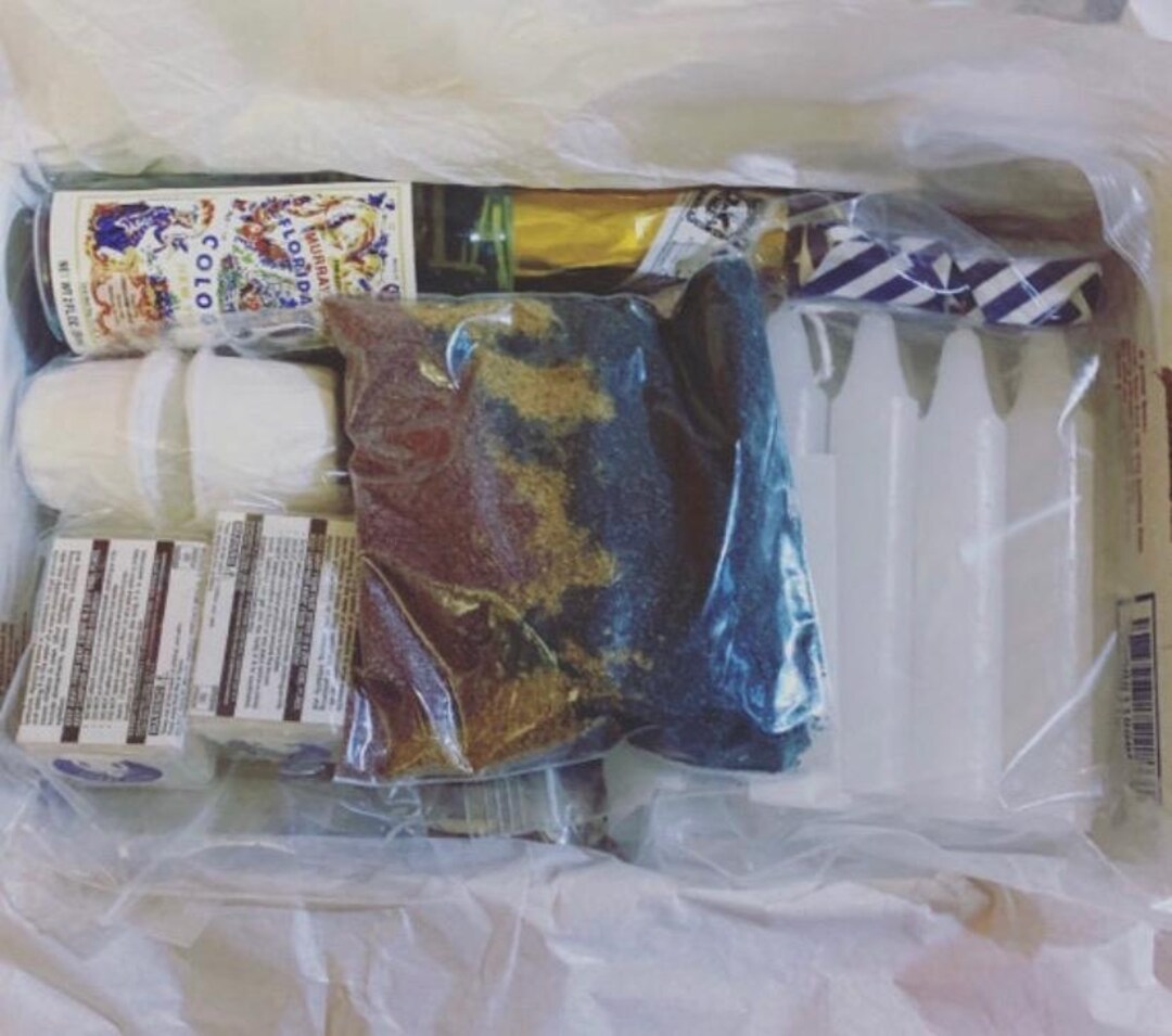 Botanica Gift Box: Candles, Incense, Florida Water & More - Etsy