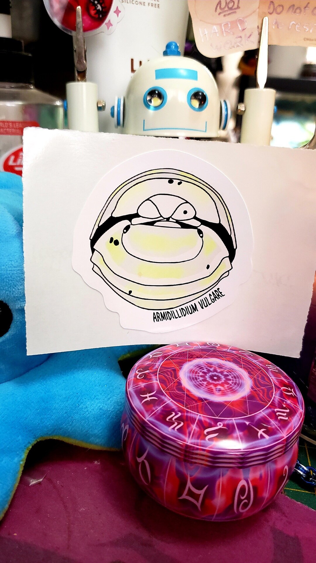 4 Styles Isopod Armidillidium Magic Potion Cute Shiny Isopod Vinyl ...