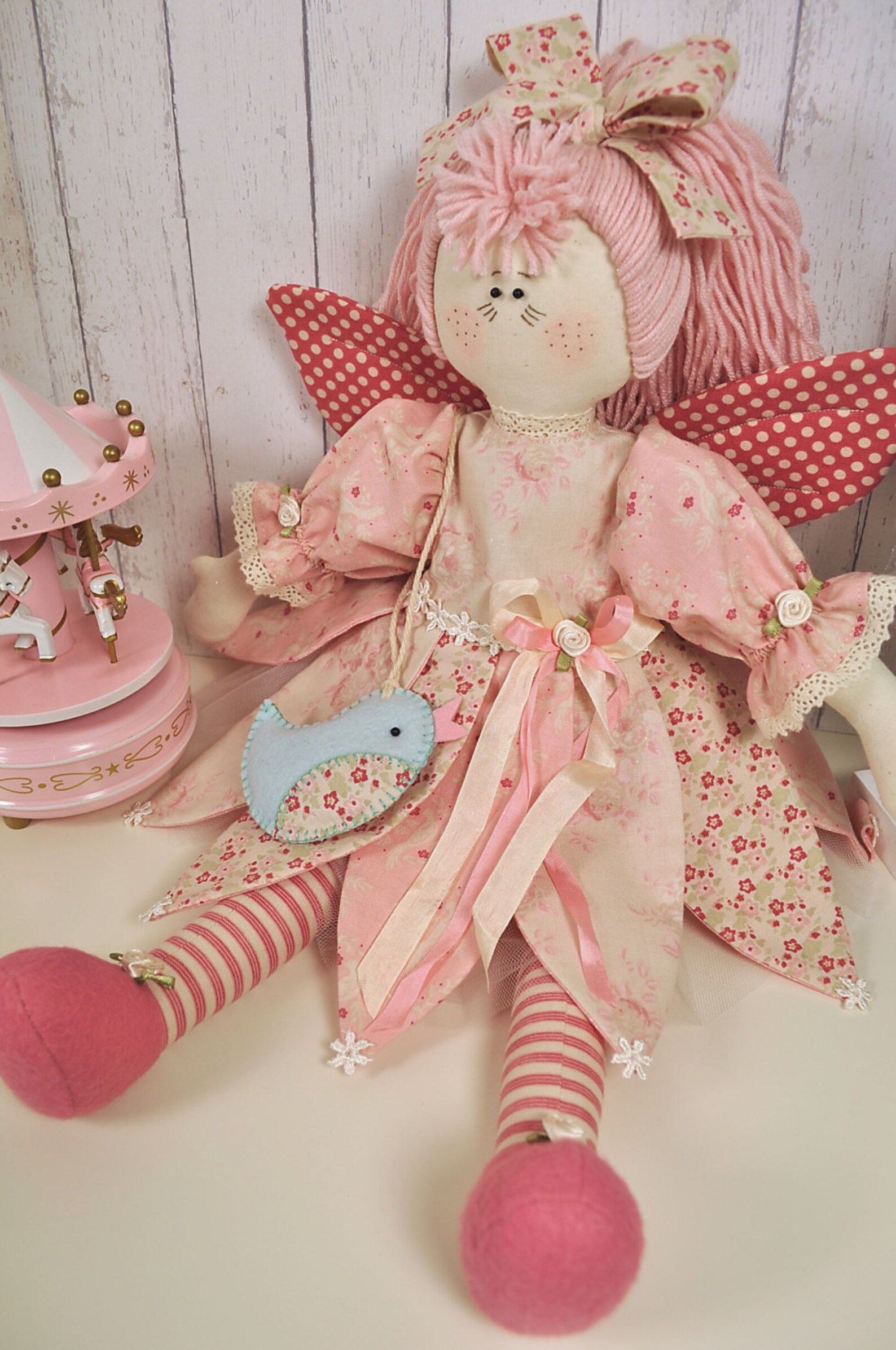 Magnolia Fairy Rag Doll Pattern MAILED Posted Version - Etsy