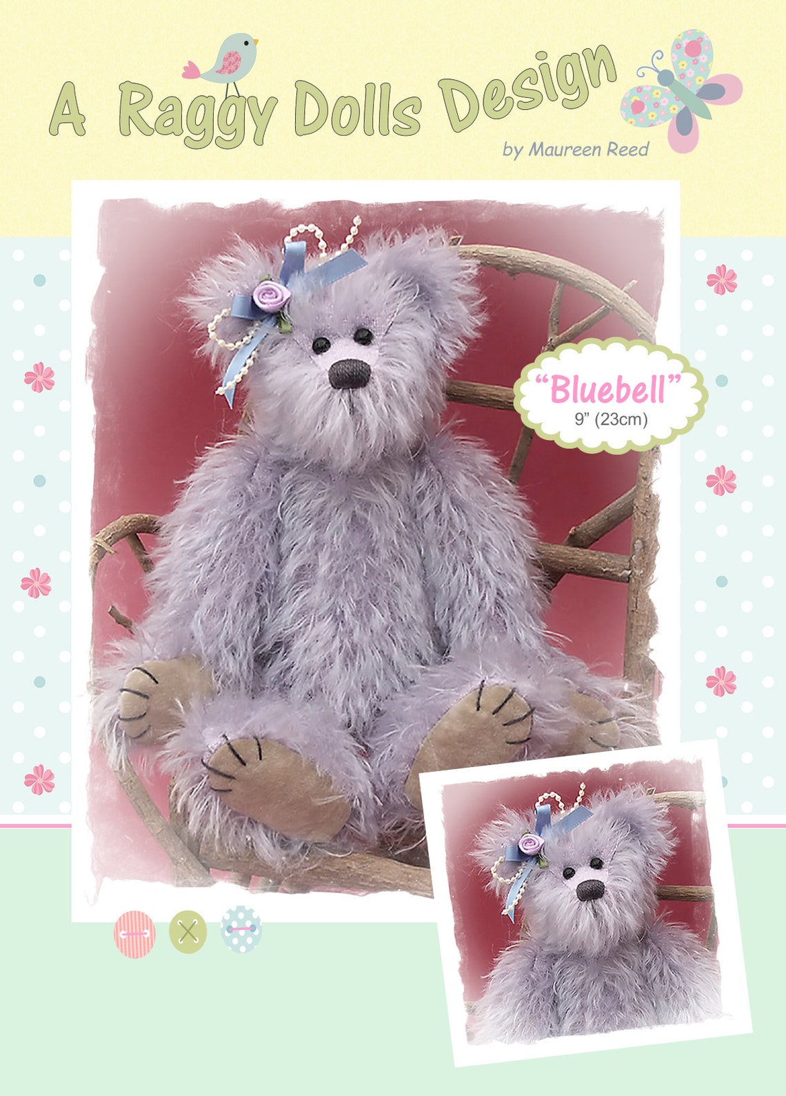 PDF Bluebell Bear Pattern - Etsy