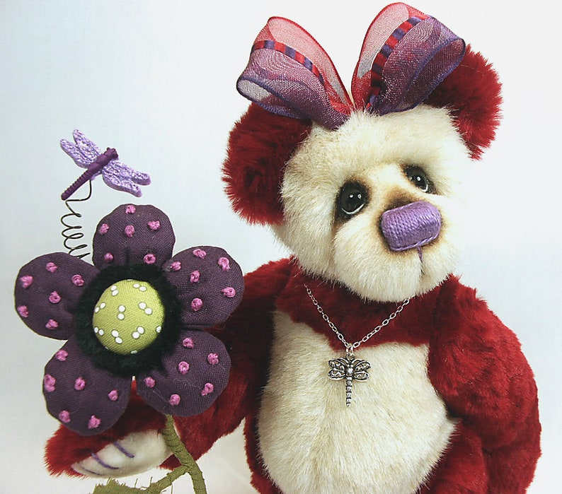 PDF - Tiggy Artist Bear Pattern - Etsy