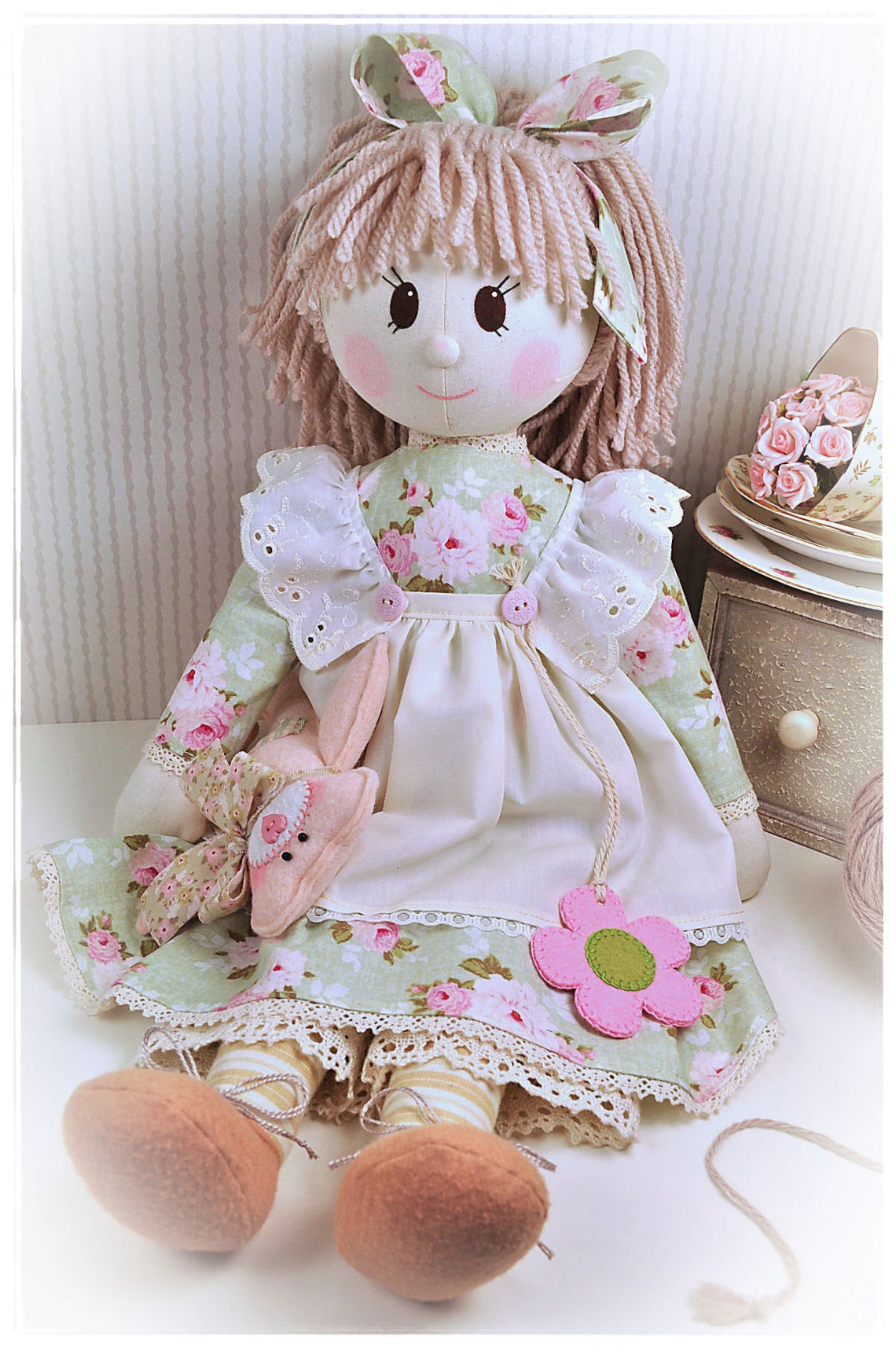 Holly Rag Doll Sewing Pattern - Etsy