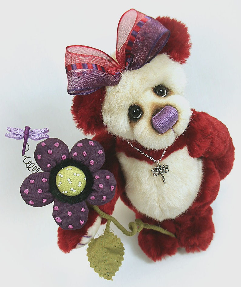 PDF - Tiggy Artist Bear Pattern - Etsy