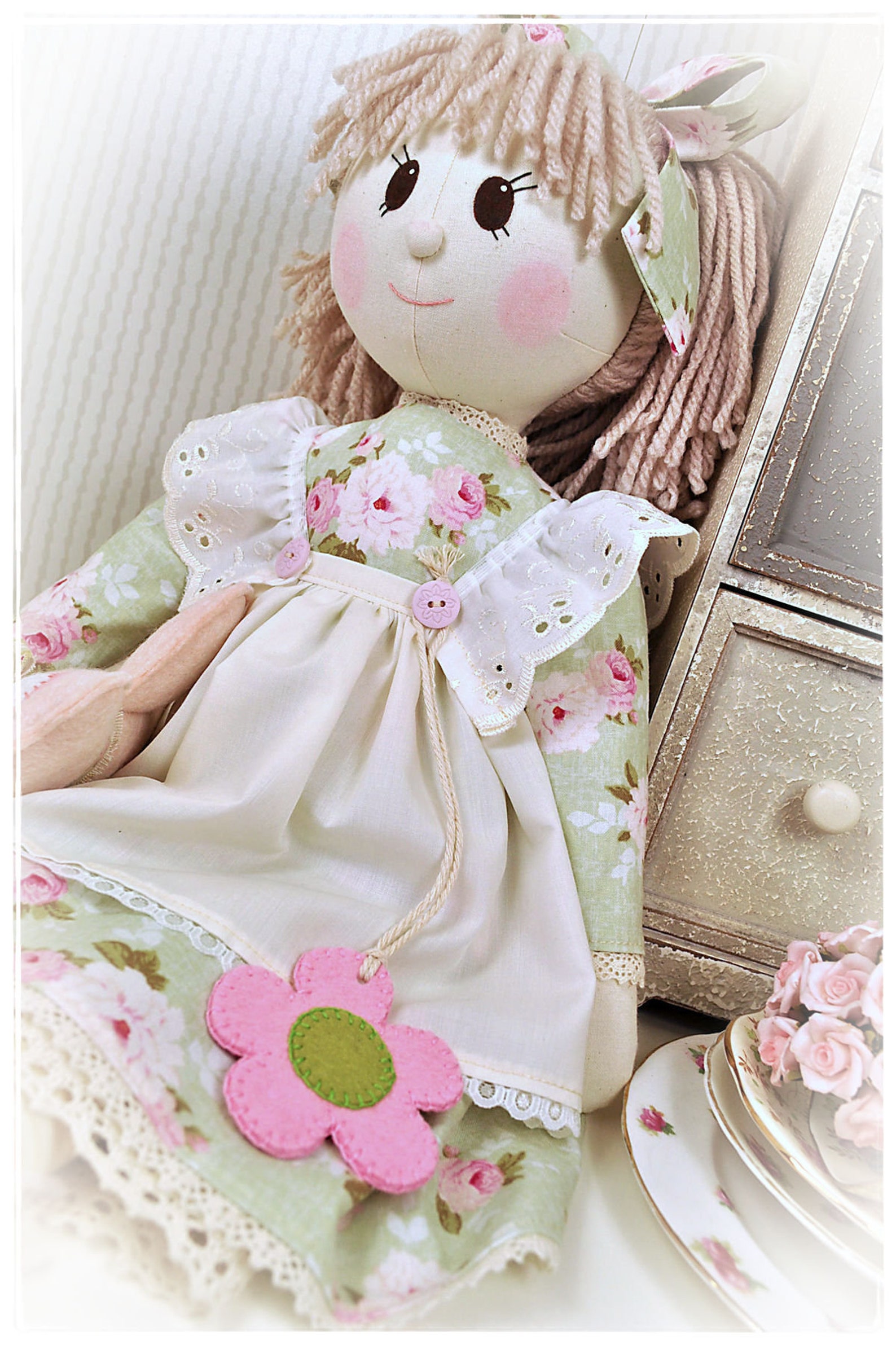 Holly Rag Doll Sewing Pattern - Etsy