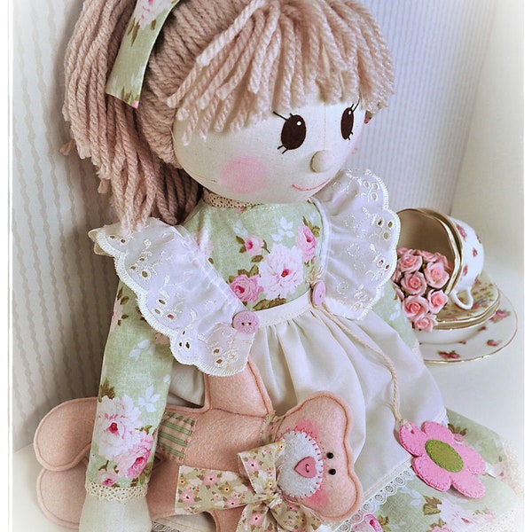 Rag Doll Pattern - Etsy
