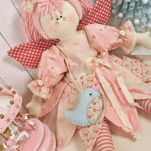 Magnolia Fairy Rag Doll Pattern - MAILED Posted Version - Etsy