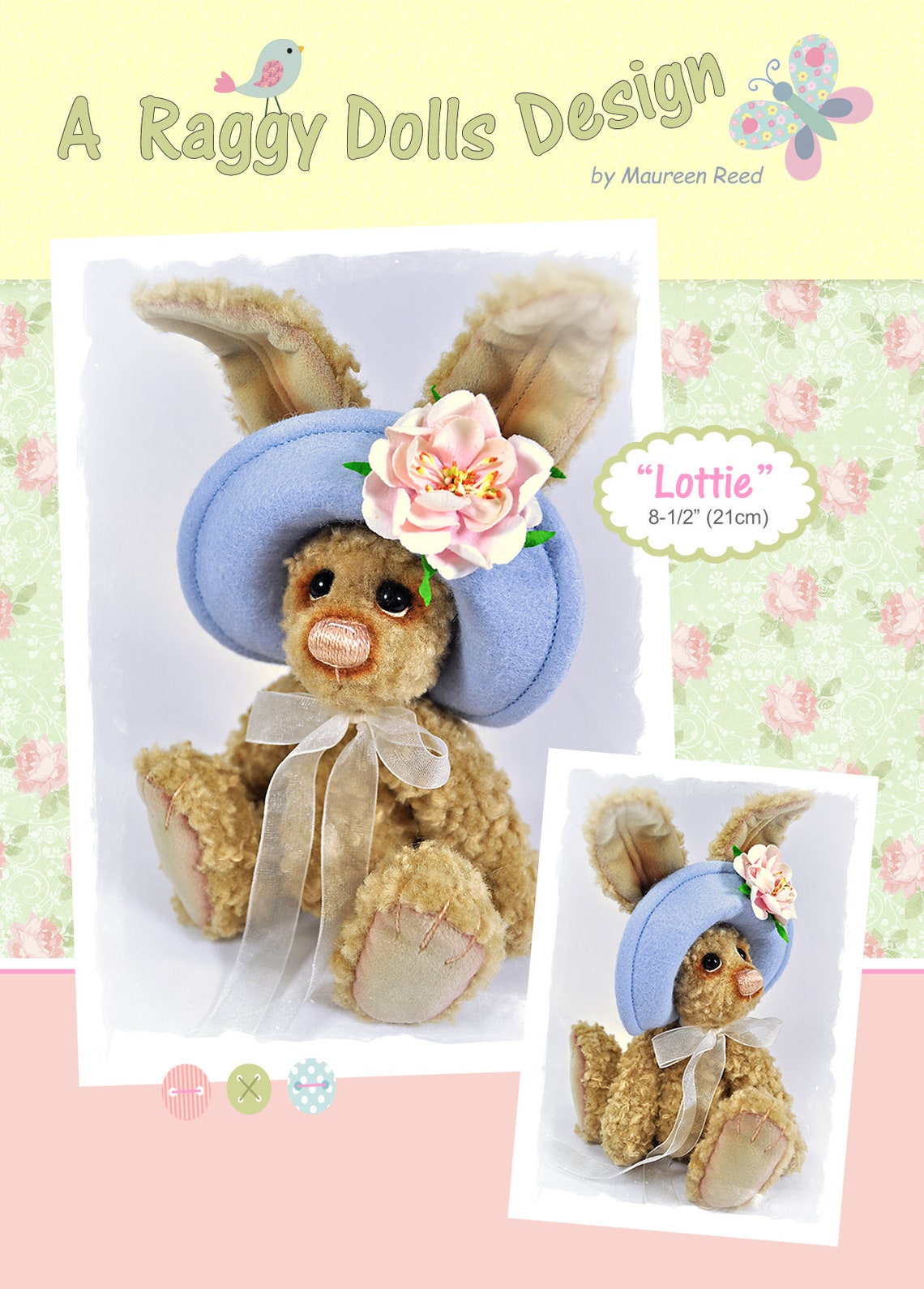 Lottie Hare Sewing Pattern MAILED Posted Version | Etsy