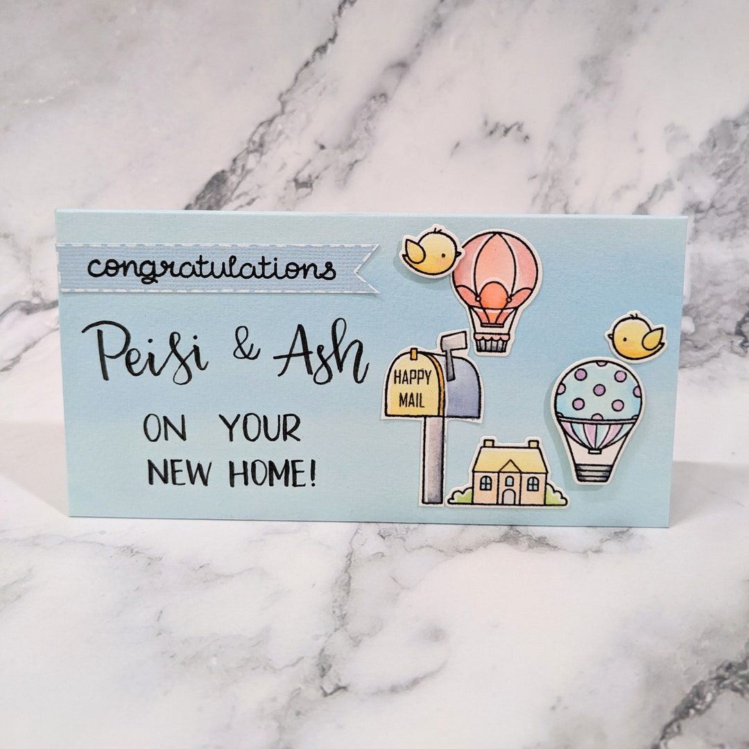 Customized Handmade New Home Congratulations Money Envelope / Ang Pow ...