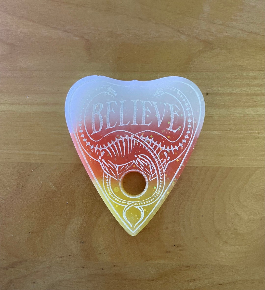 Candy Corn Cryptid Planchette - Etsy