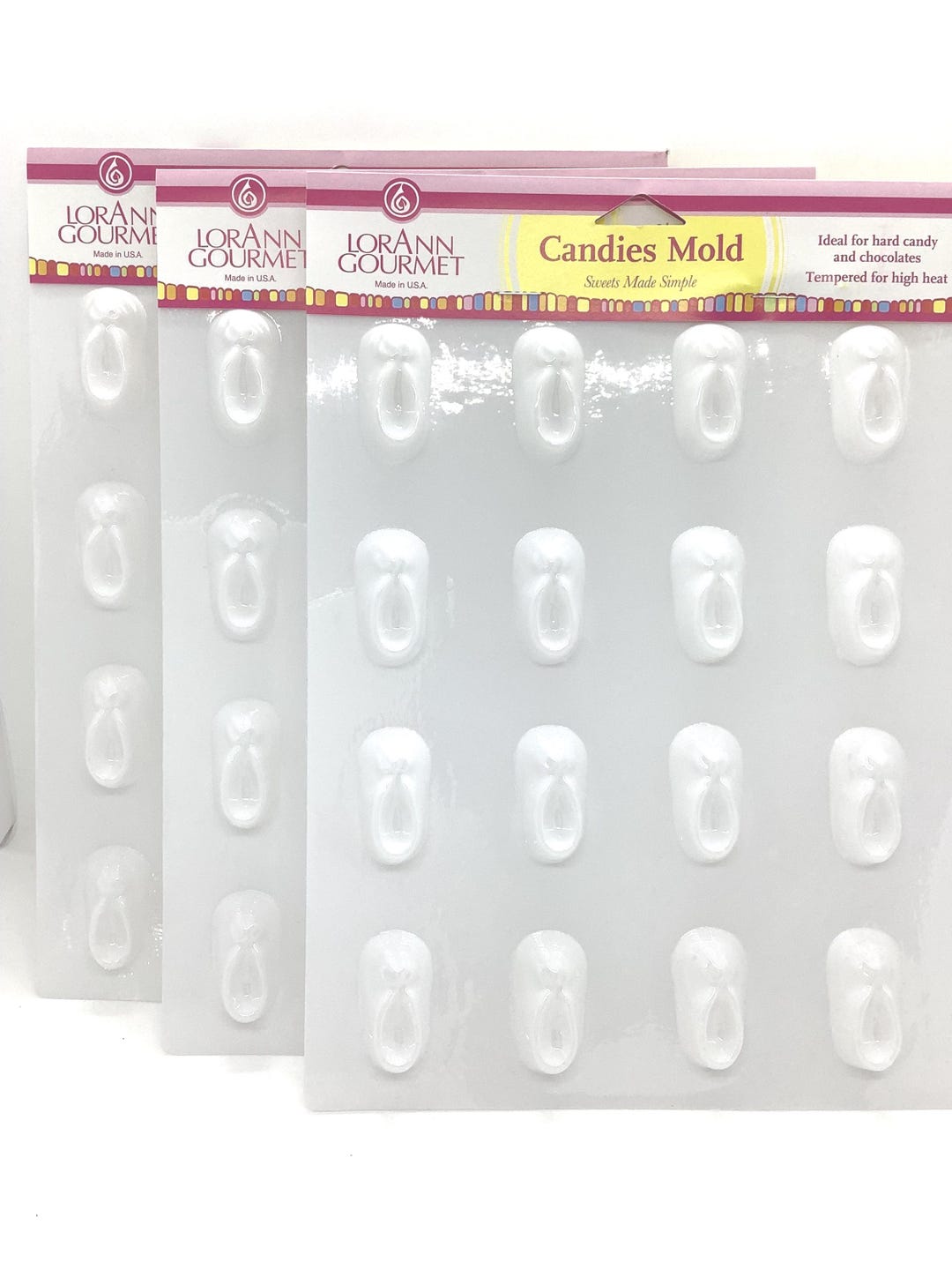 HARD CANDY- Baby Shoes Pack- Set of 3 Molds - Etsy