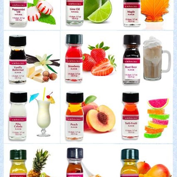 Flavor Oils - Etsy