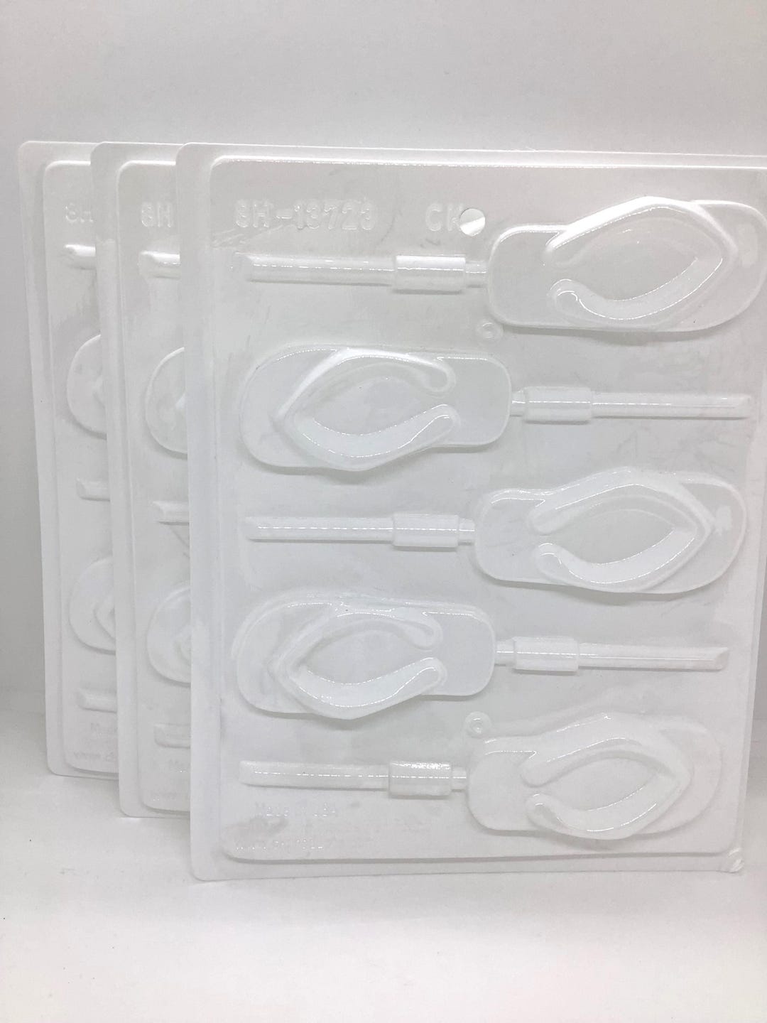 3 Pack- HARD CANDY Flip Flop Sucker Molds - Etsy