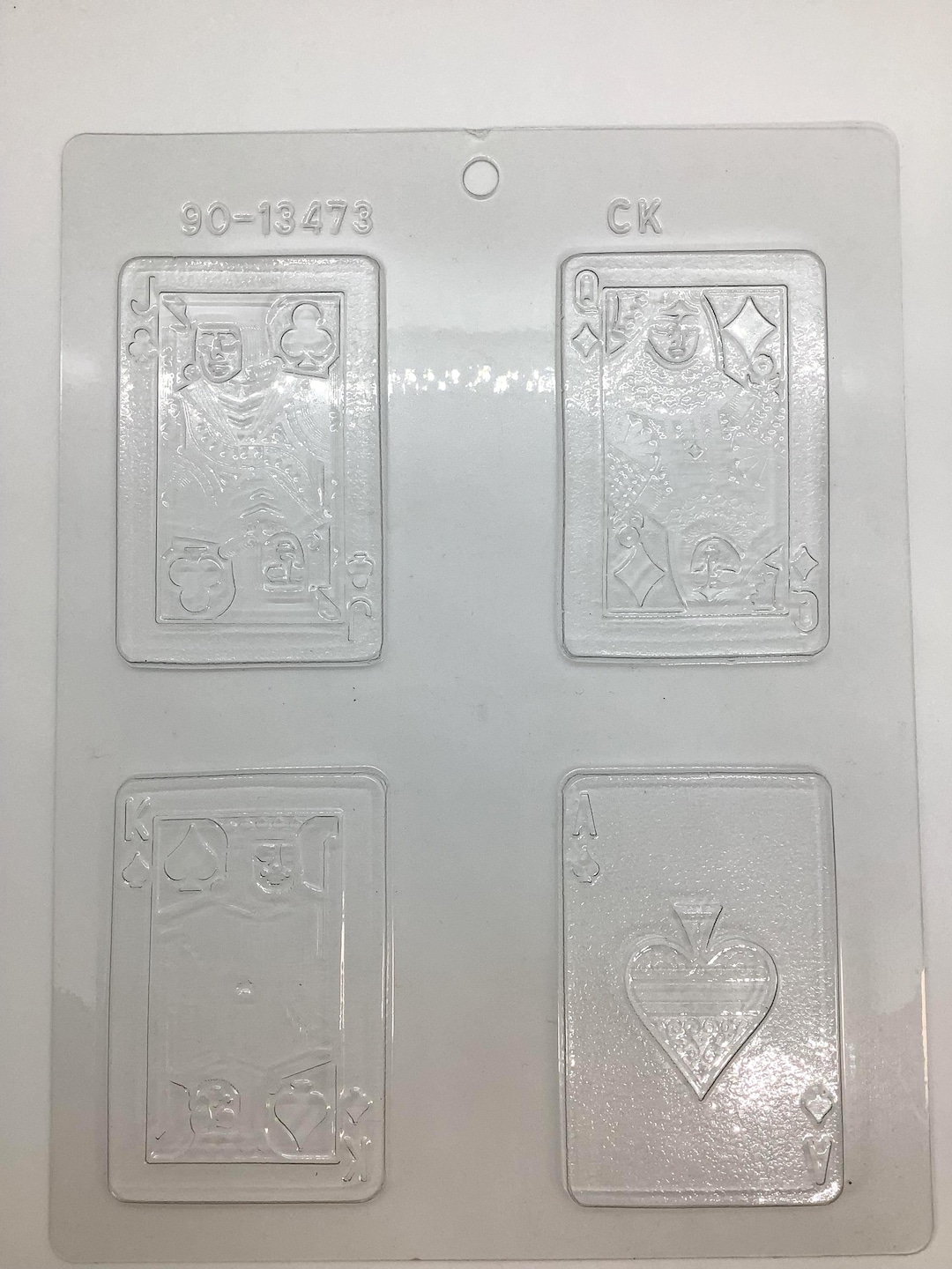 CHOCOLATE- Playing Cards Molds-3 Pack - Etsy