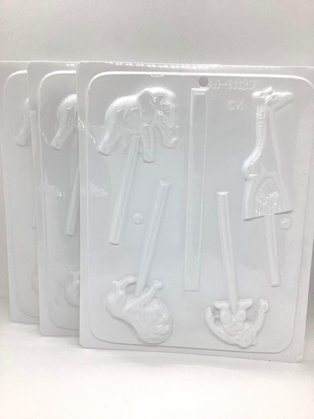 ANIMAL- 3 Pack HARD CANDY Zoo Animal Molds - Etsy