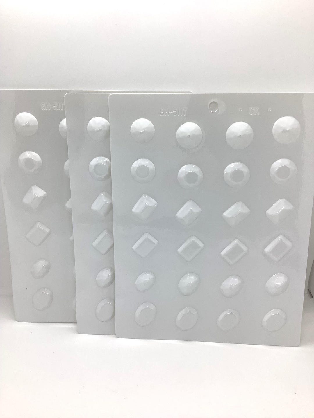 HARD CANDY- 3D Gems - 3 Pack Mold Set - Etsy